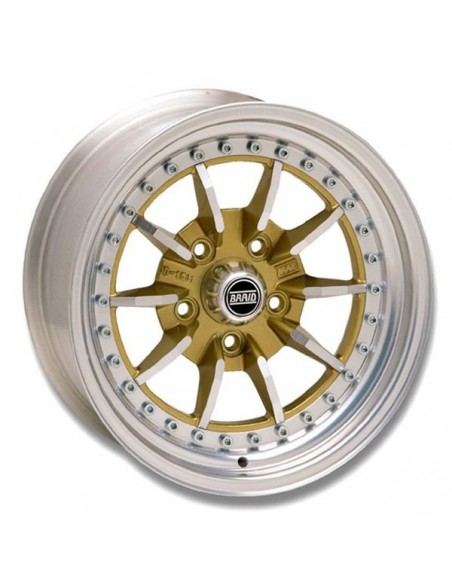 Llantas Braid Serie 1RC 13" - Oro/Pulido